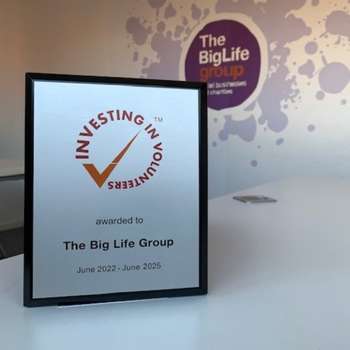 Investing in Volunteers takes pride of place - The Big Life group